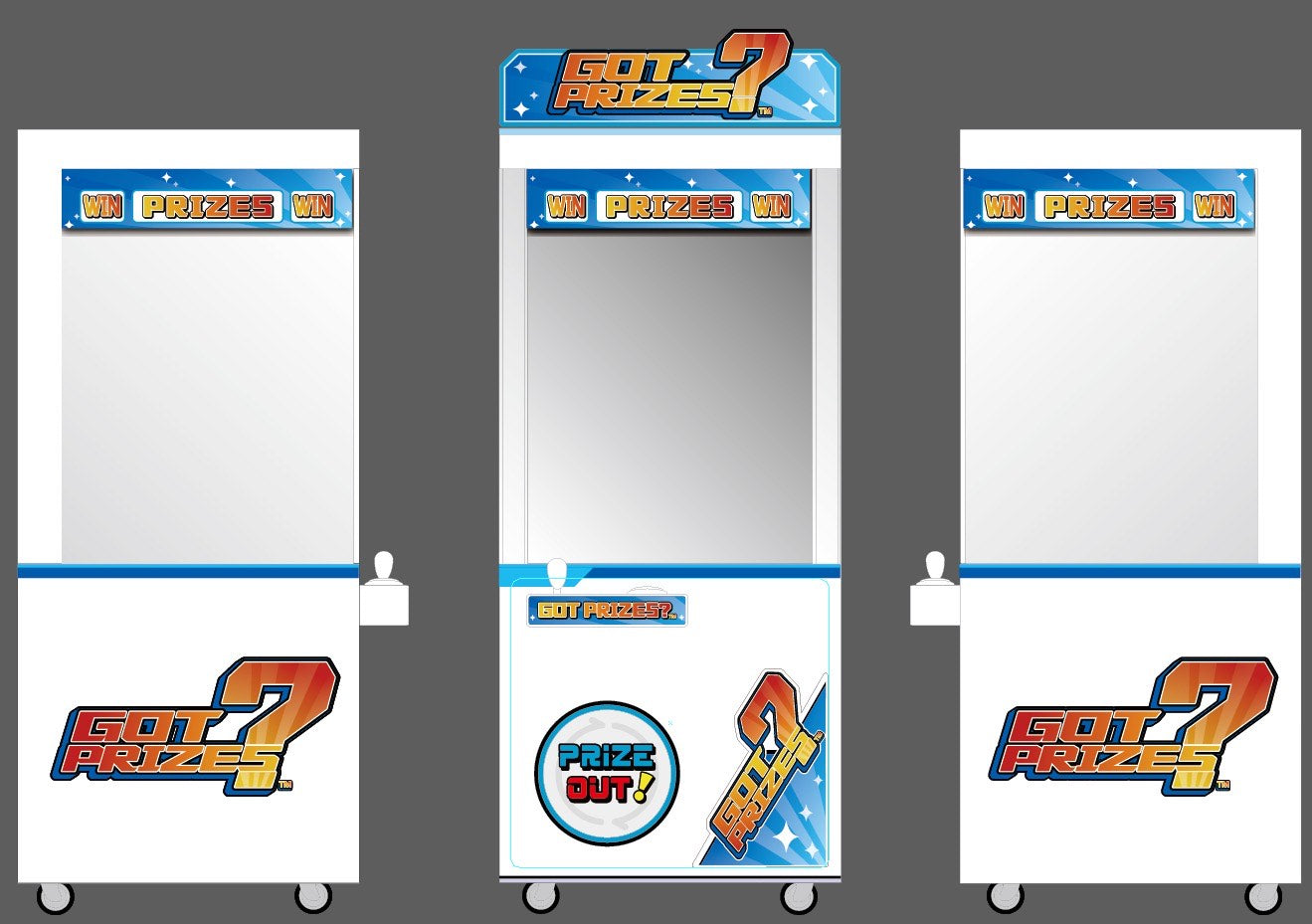 31" Got Prizes? Claw Machine – GotArcades.com