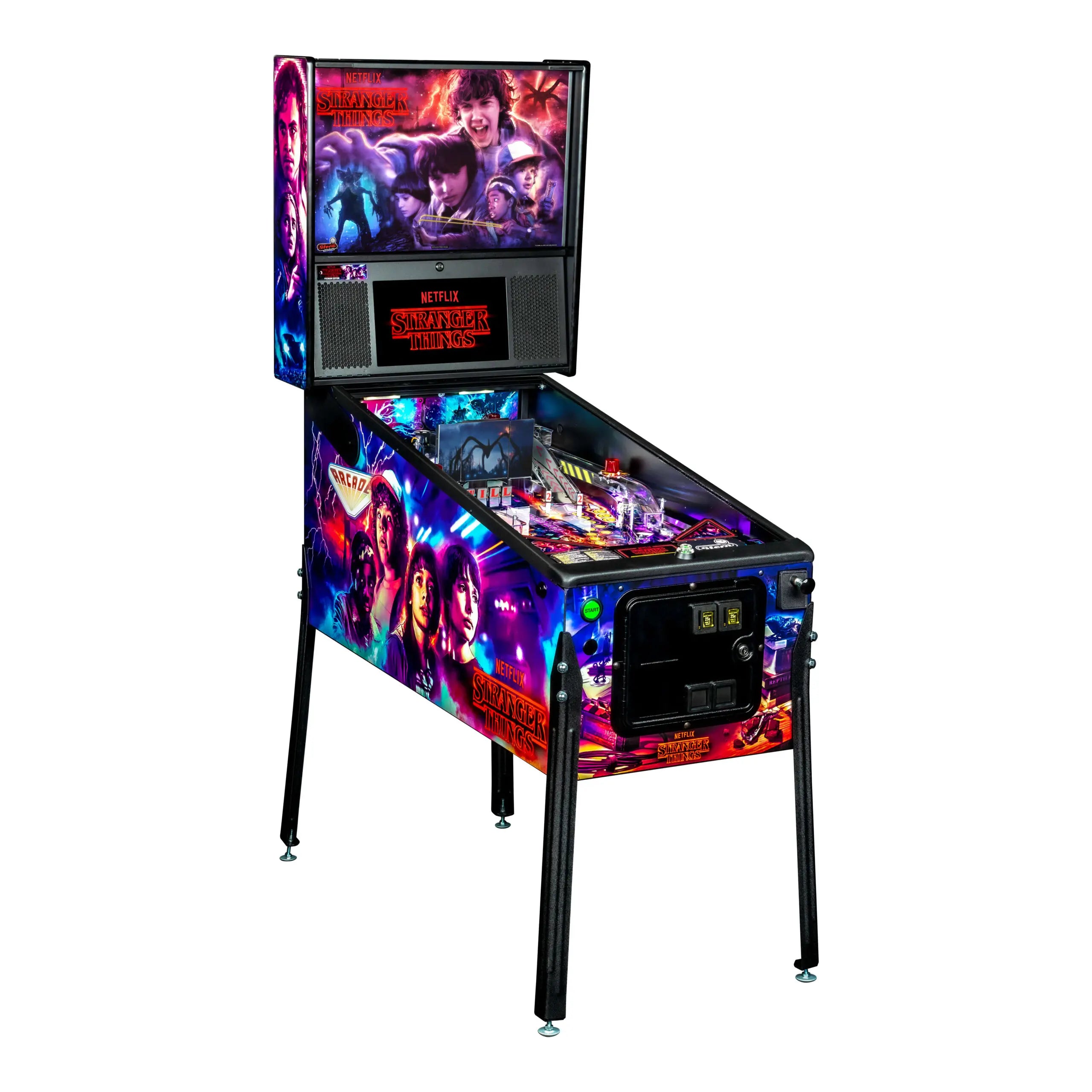 Stranger Things Premium Pinball Machine – GotArcades.com